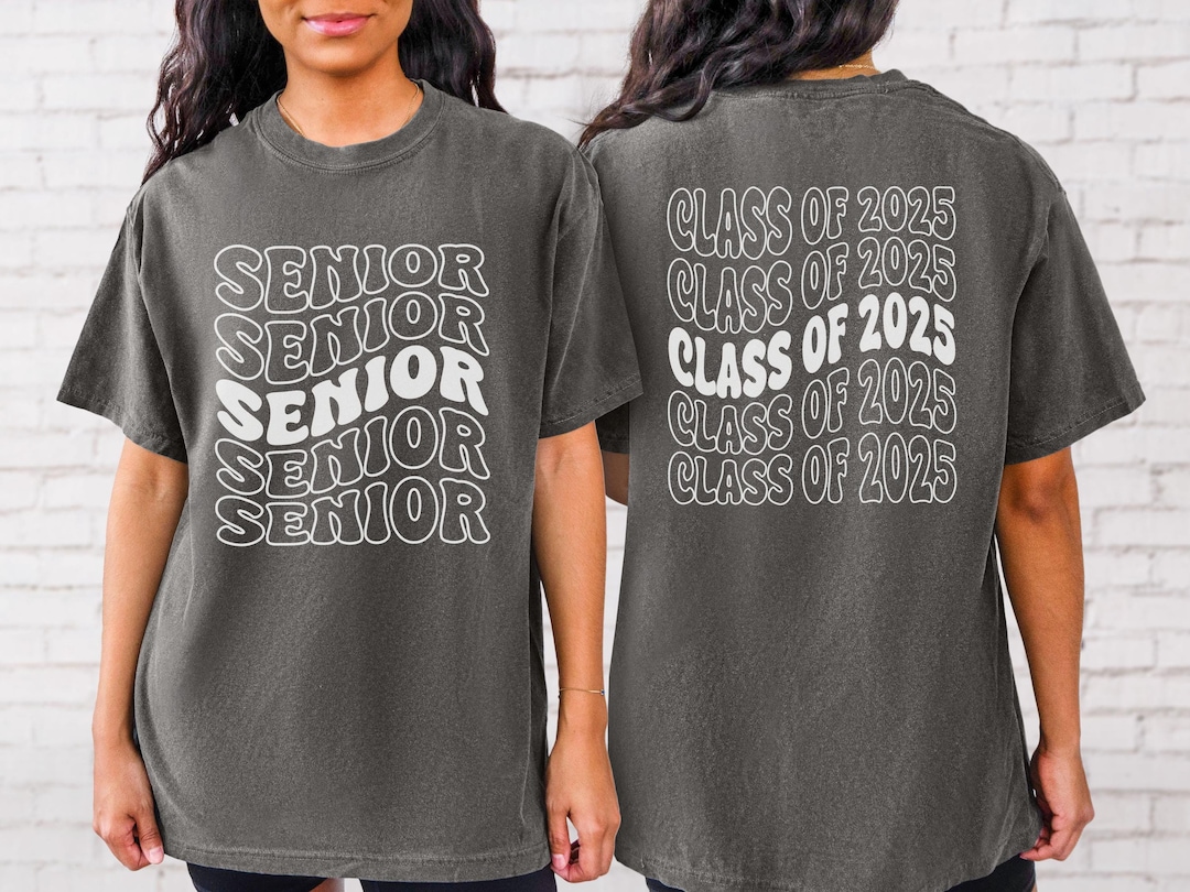 Senior 2025 Shirt, Class of 2025 T-shirt, Retro Graduation Shirts ...