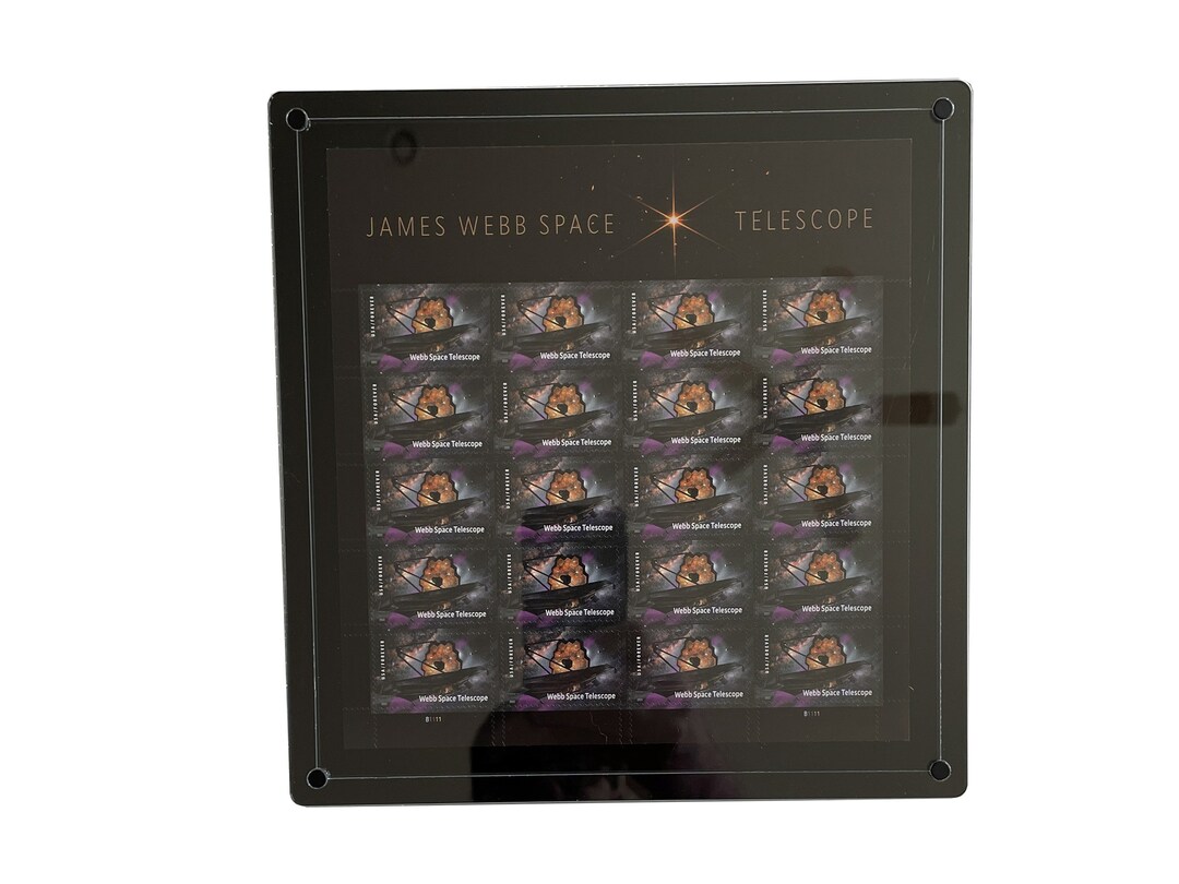 Display Frame for USPS James Webb Telescope Stamp Sheet - Etsy