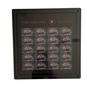 Display Frame for USPS James Webb Telescope Stamp Sheet - Etsy