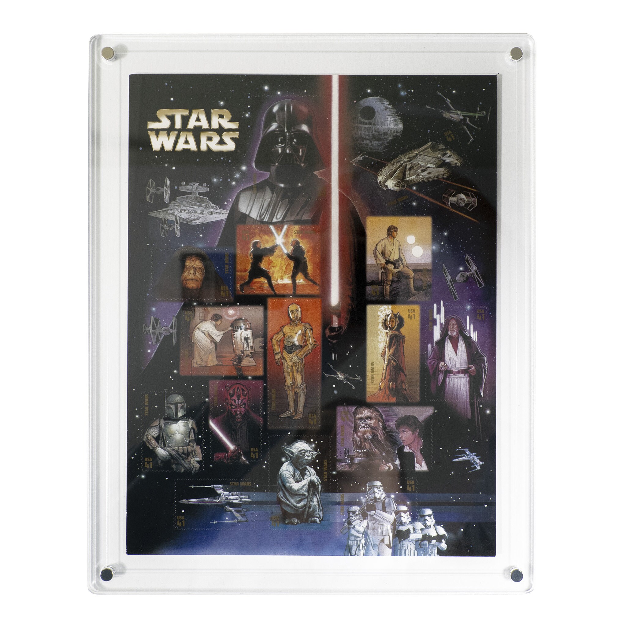 Display Frame for Star Wars® Stamp Sheet - Etsy