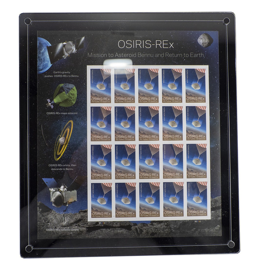 Display Frame for OSIRIS Rex Stamp Sheet - Etsy