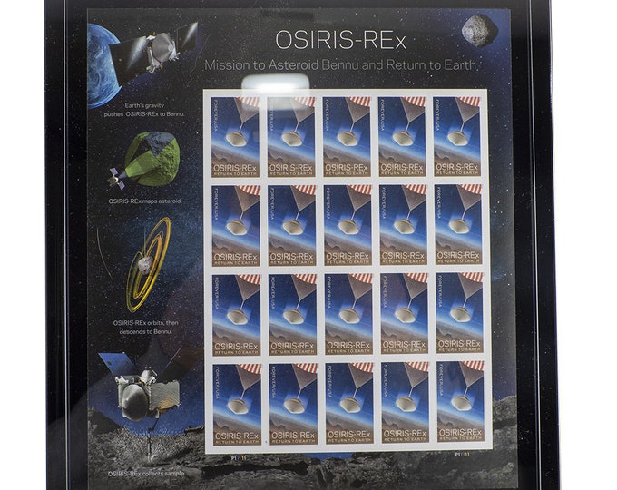 Display Frame for OSIRIS Rex Stamp Sheet - Etsy