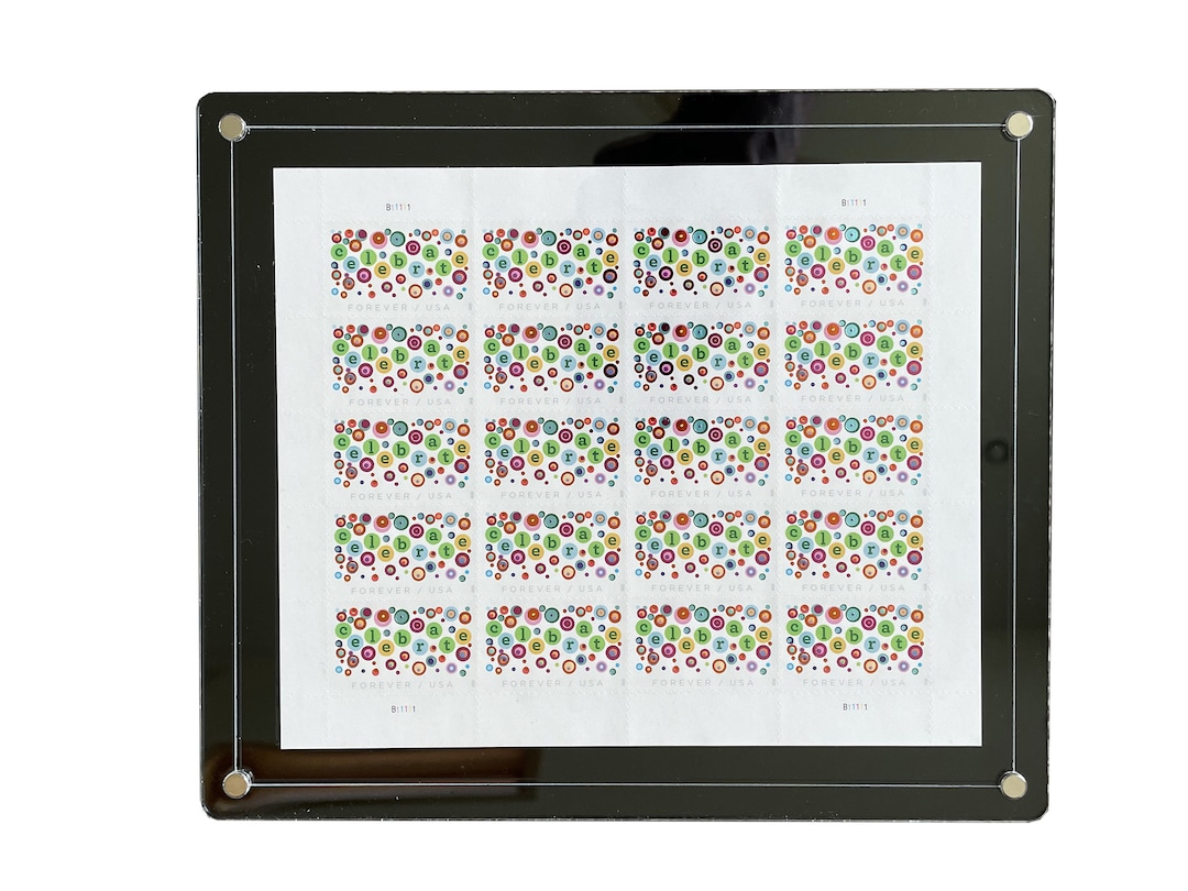 Display Frame for Celebrate Stamp Sheet - Etsy