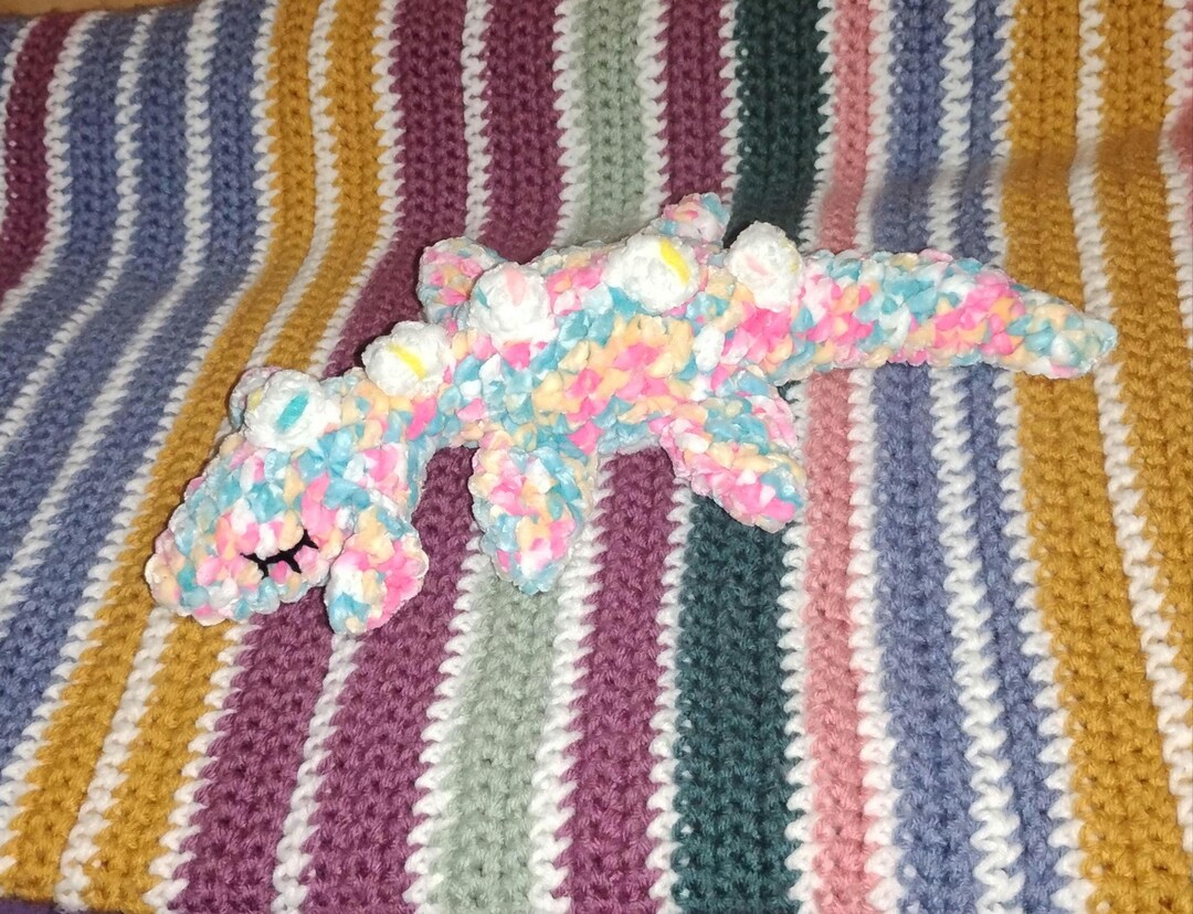 Crochet Birthday Cake Nessie Sea Monster - Etsy