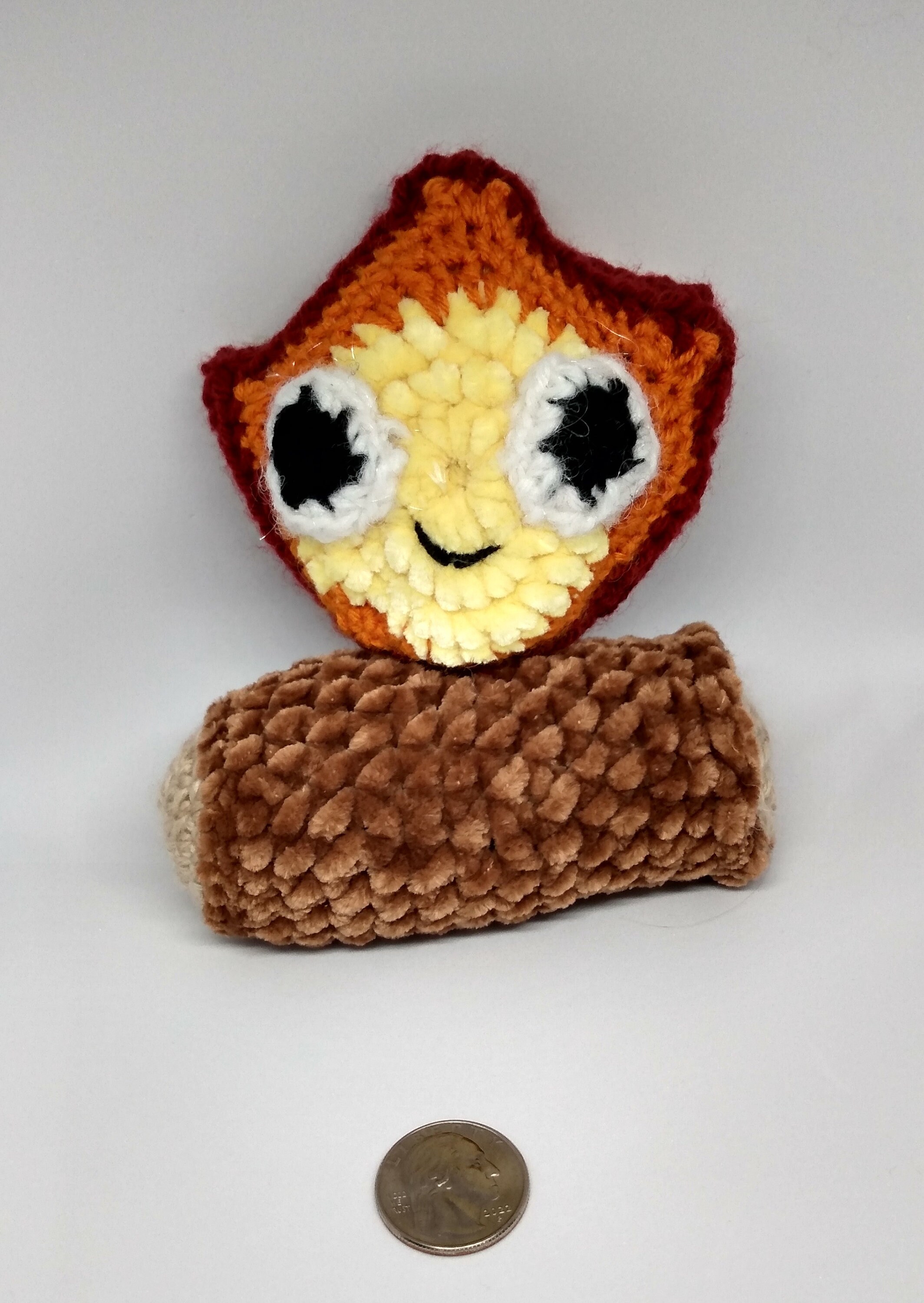 Calcifer Smiling Fire Crochet Amigurumi Plush - Etsy