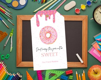 Editable Back to School Favor Tag Teacher Appreciation Gift Tag Kids ...