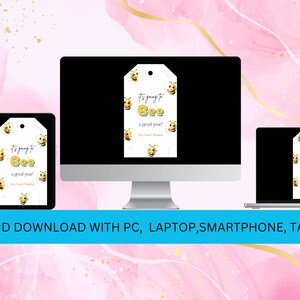 Editable Back to School Treat Tags Classroom Bee a Great Year First Day ...