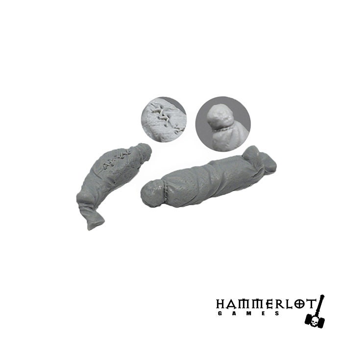Corpse Set, Corpse Markers, Scenery, Wargaming Miniatures, Dnd Models ...
