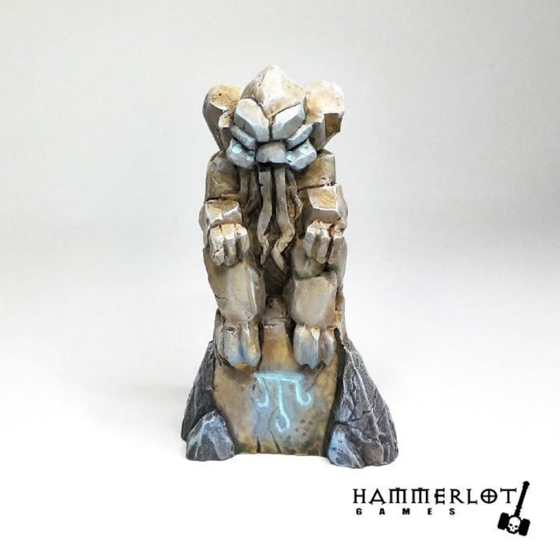 Cthulhu Idol Statue 28mm 32mm Dnd Models Elder Sign D&D - Etsy