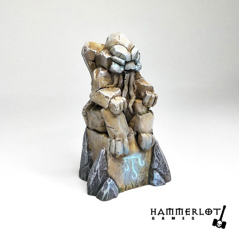 Cthulhu Idol Statue 28mm 32mm Dnd Models Elder Sign D&D - Etsy