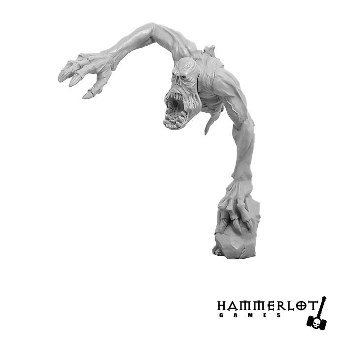 Ghost Monster, Elemental, Wraith Undead D&D Dnd Models, Dungeons and ...