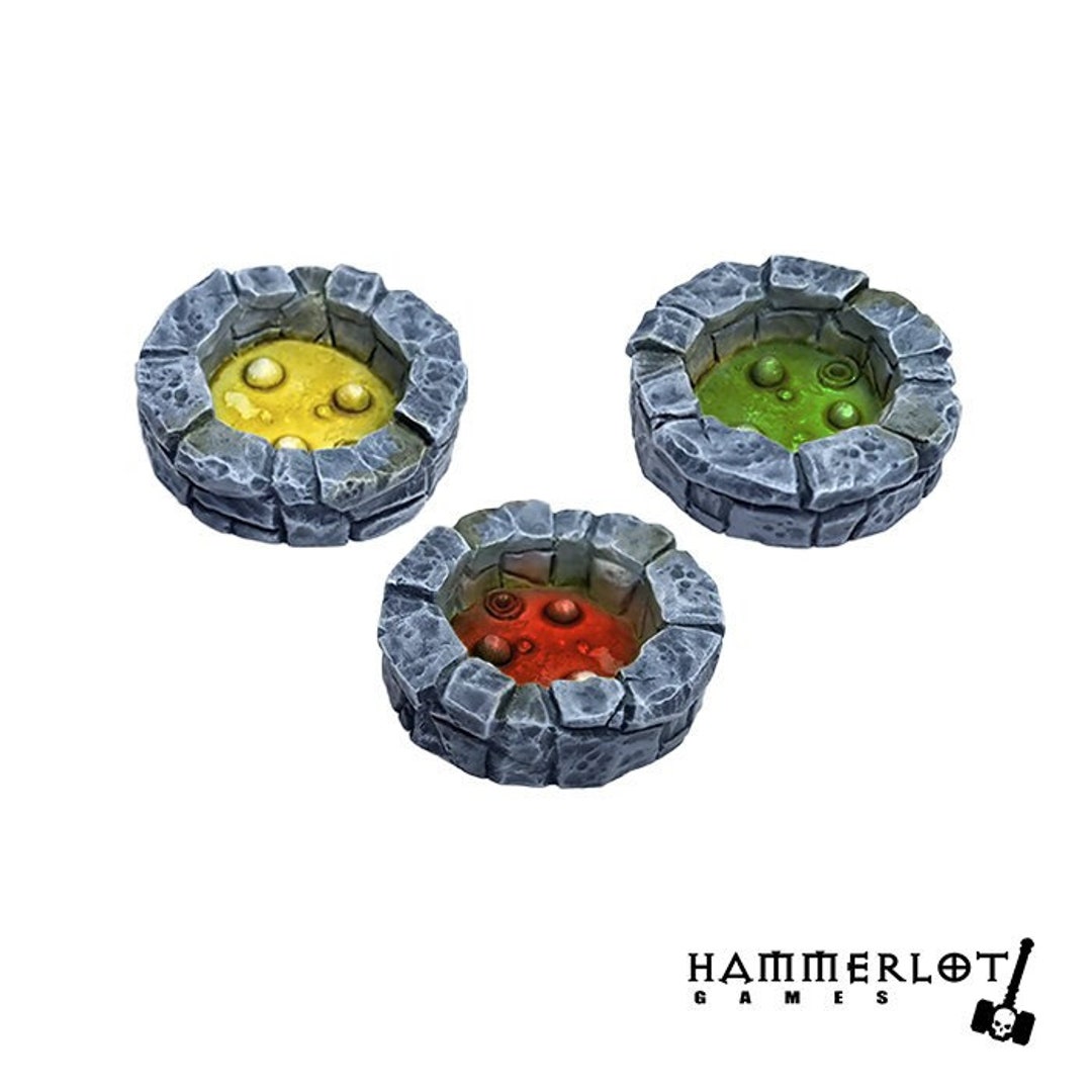 Magic Stone Well, Chaos 28mm 32mm. Dnd Models D&D Terrain Scenery ...
