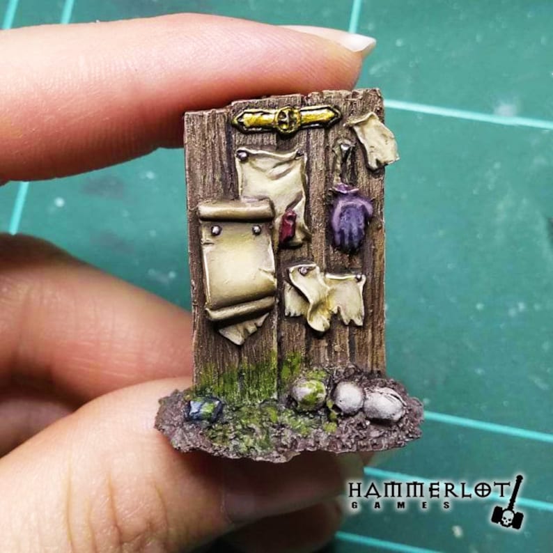 Traffic Sign, RPG Signaling Board 28mm 32mm D&D Terrain. Undead, Dnd ...