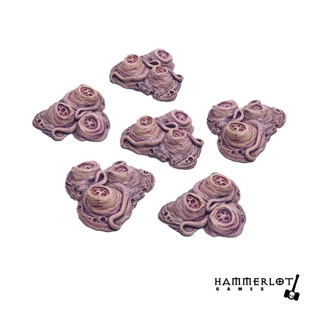 Alien Nests, Nids 28mm 32mm Dnd Models D&D Terrain Scenery Hive Nest ...