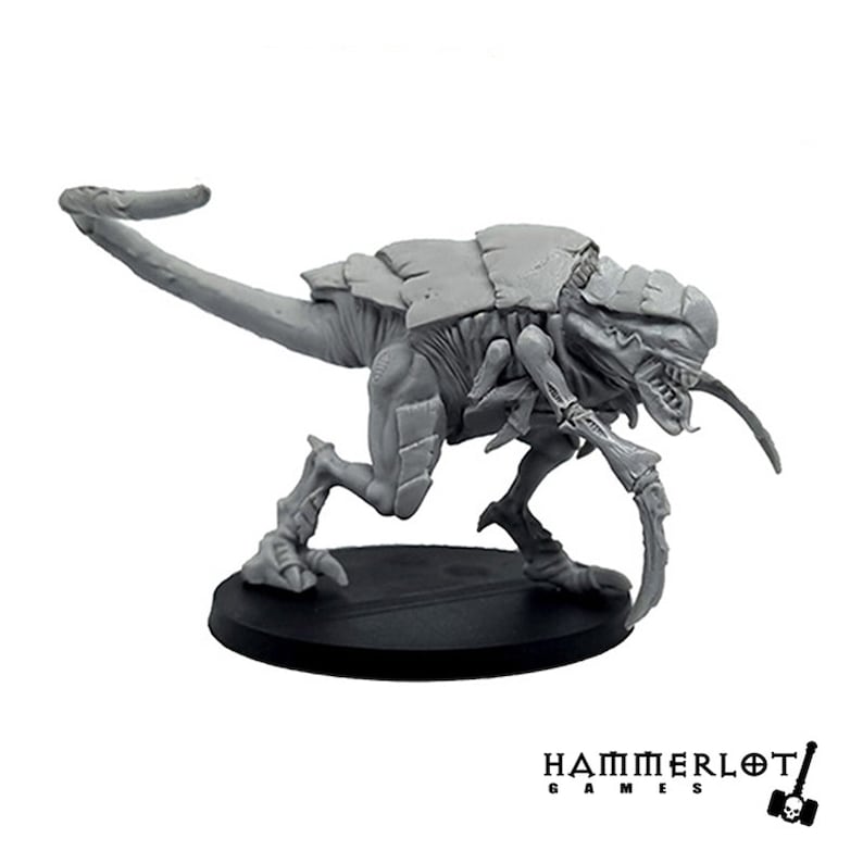 Tyrant Warden, Alien Miniature, 28mm 32mm. Dnd Models D&D Hive, Nest ...