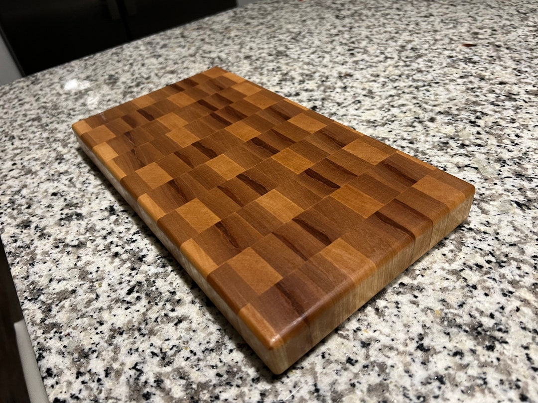 Maple Butcher Block Serving Board - Etsy