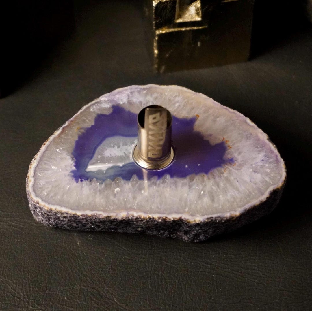Magrock Dynavap Stand #2504 (purple Quartz Geode) - Etsy