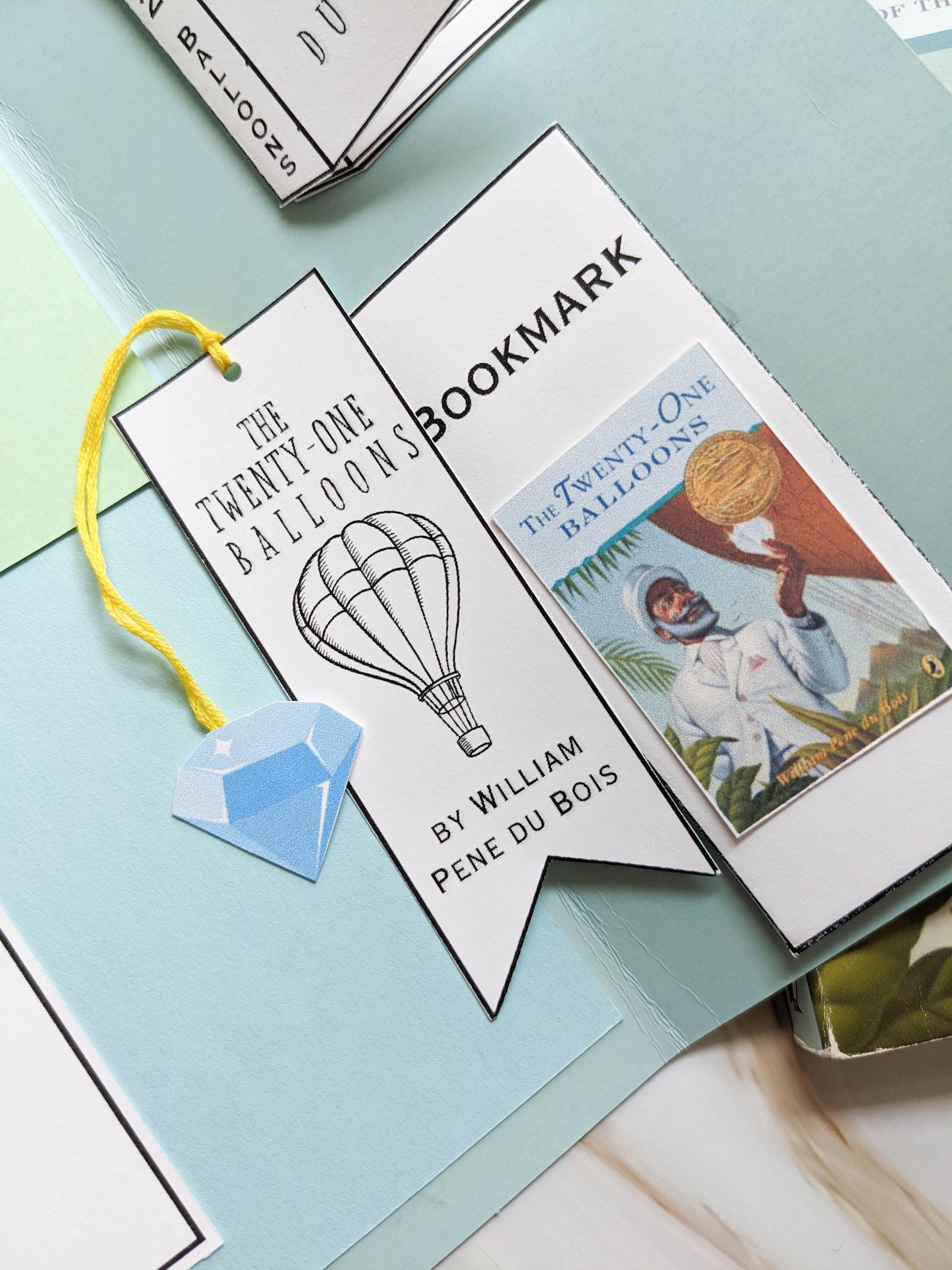 The Twenty-one Balloons Novel-themed Lapbook Kit - Etsy