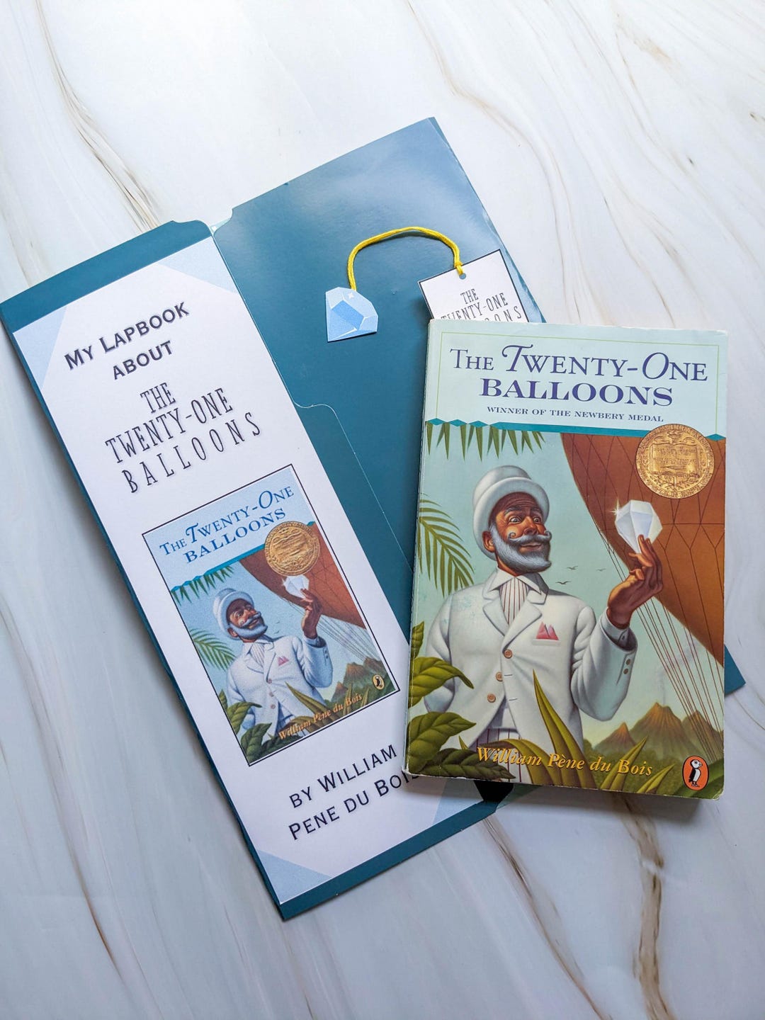 The Twenty-one Balloons Novel-themed Lapbook Kit - Etsy