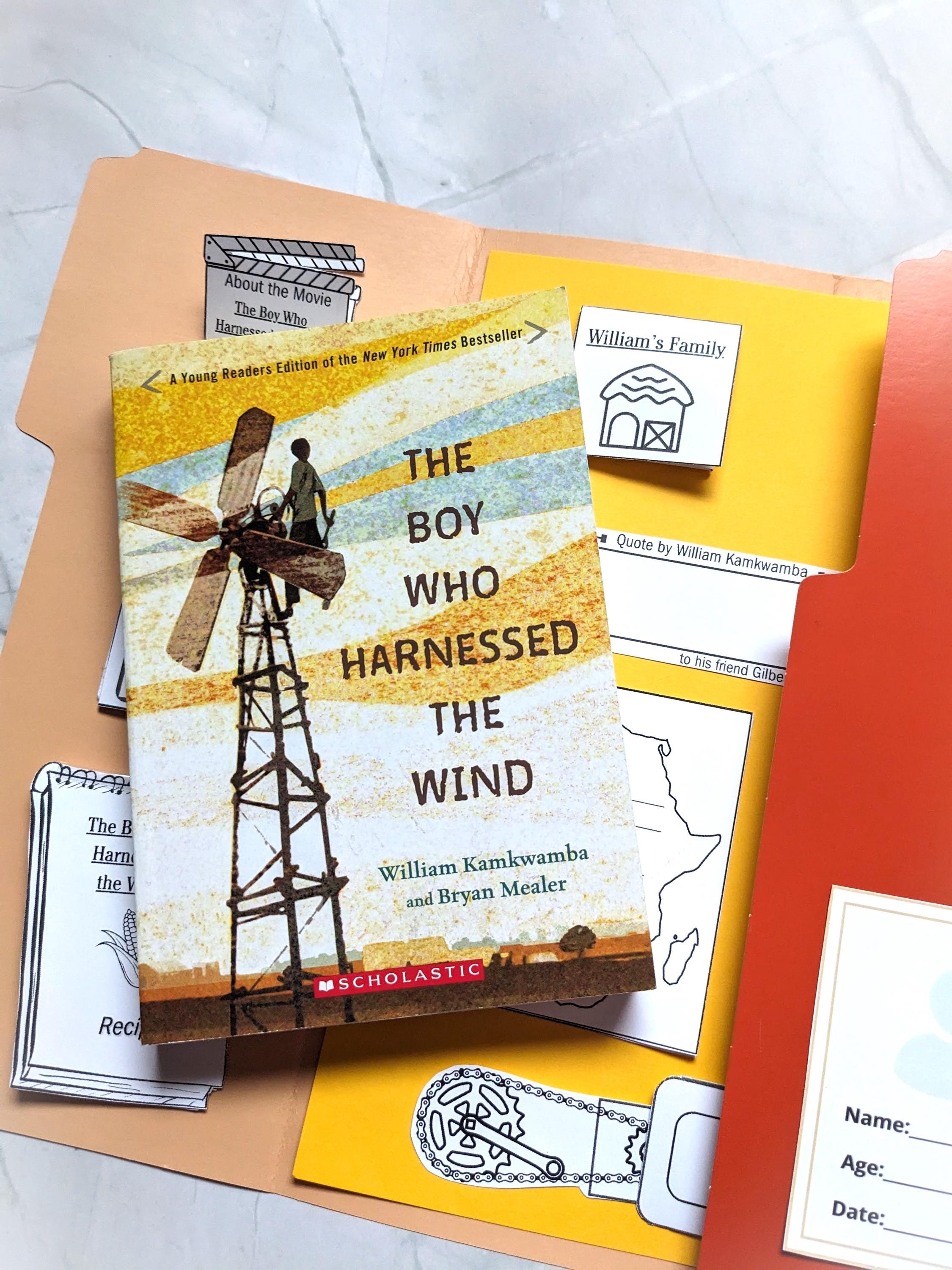 The Boy Who Harnessed the Wind Novel-themed Lapbook Kit - Etsy