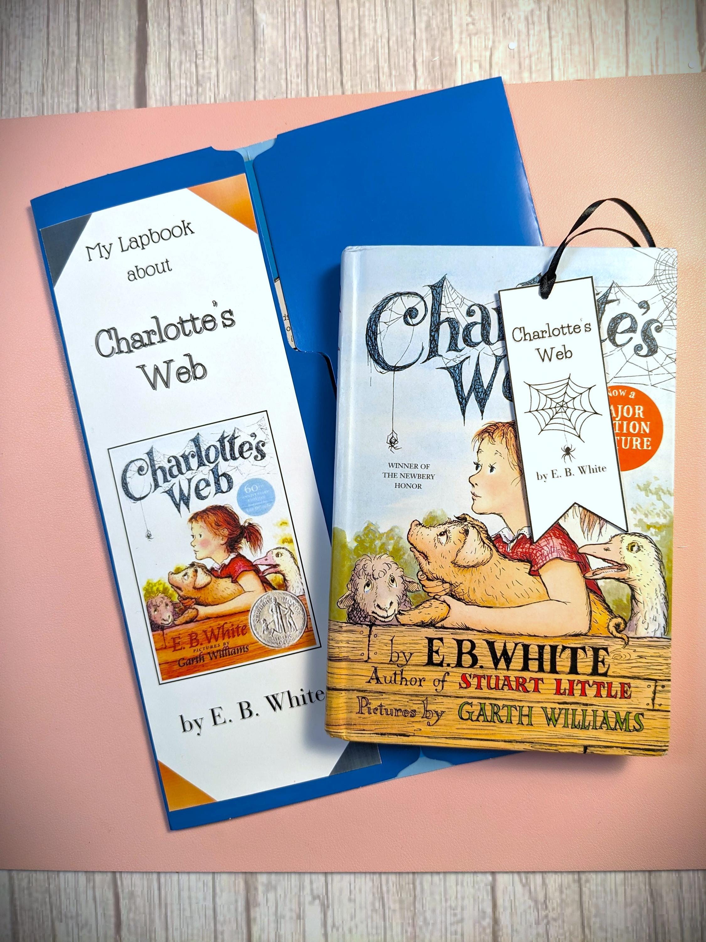 Charlotte's Web Lapbook Kit - Novel Themed Lapbook Kit - Etsy
