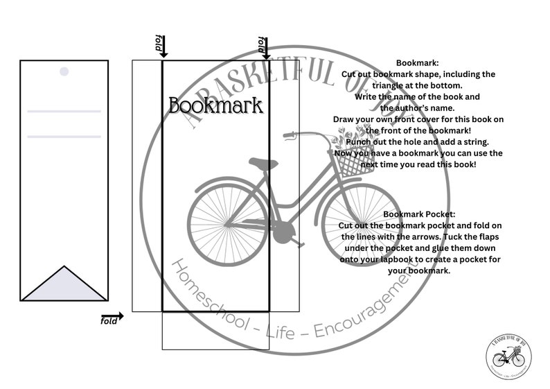 Novel-themed Lapbook Kit - Flipbook Elements for Lapbooks - Etsy