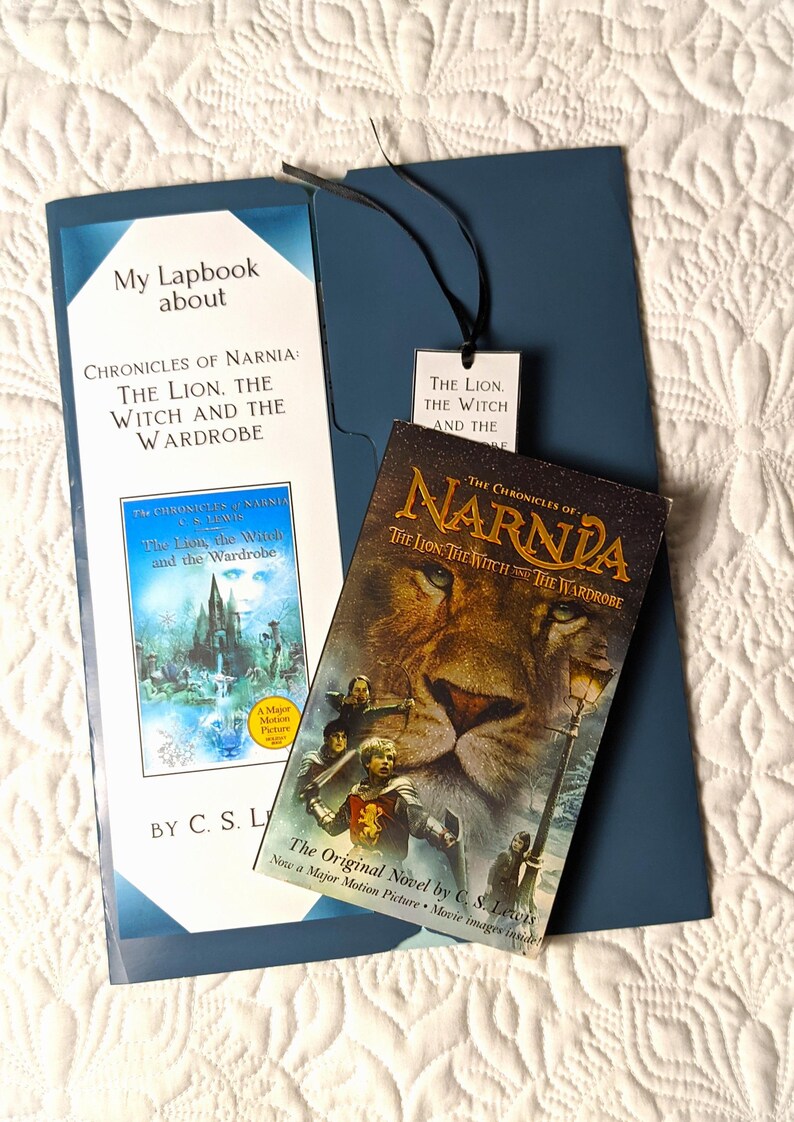 Narnia - the Lion the Witch and the Wardrobe Novel-themed Lapbook Kit ...