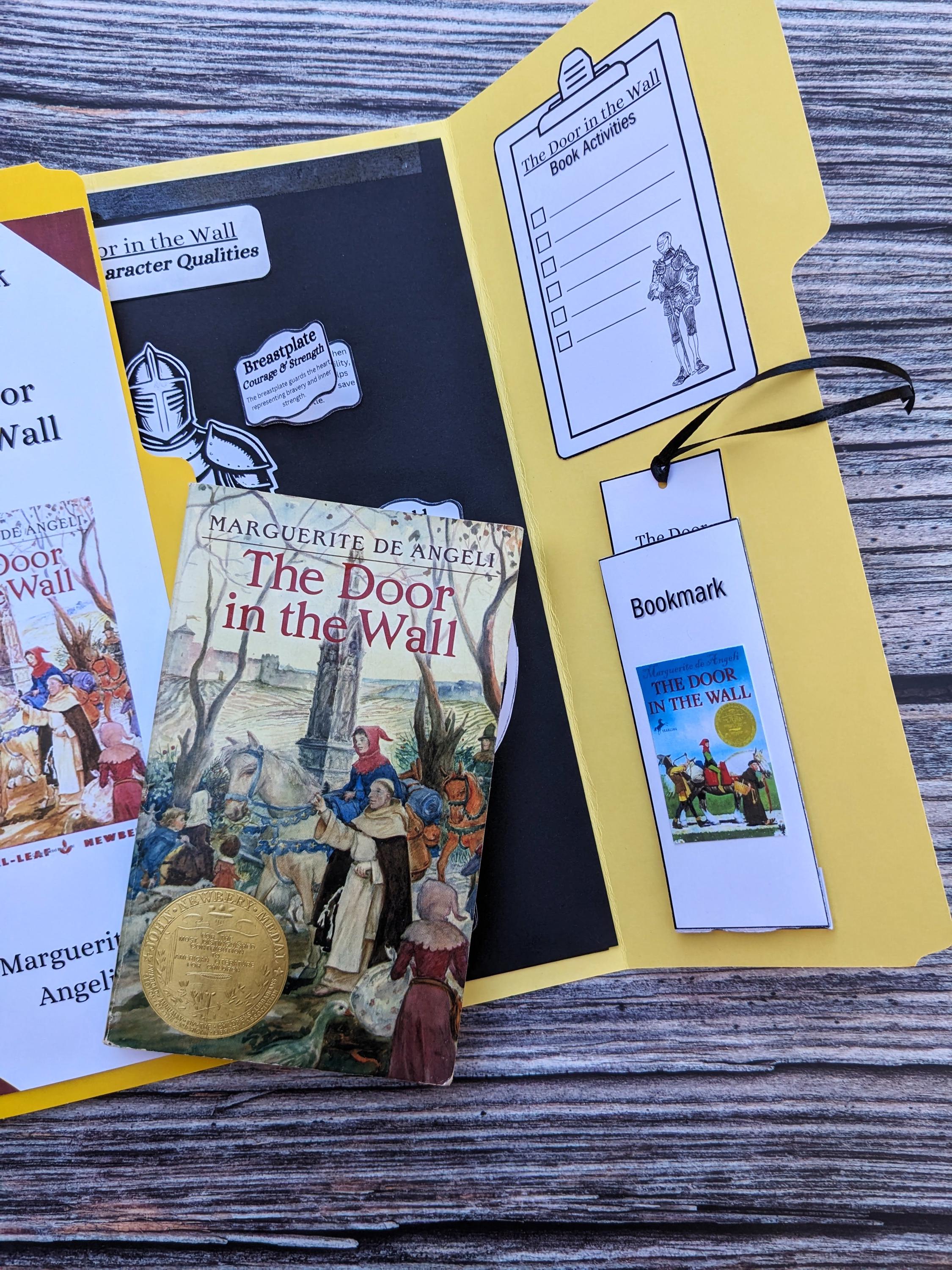 The Door in the Wall Novel-themed Lapbook Kit - Etsy