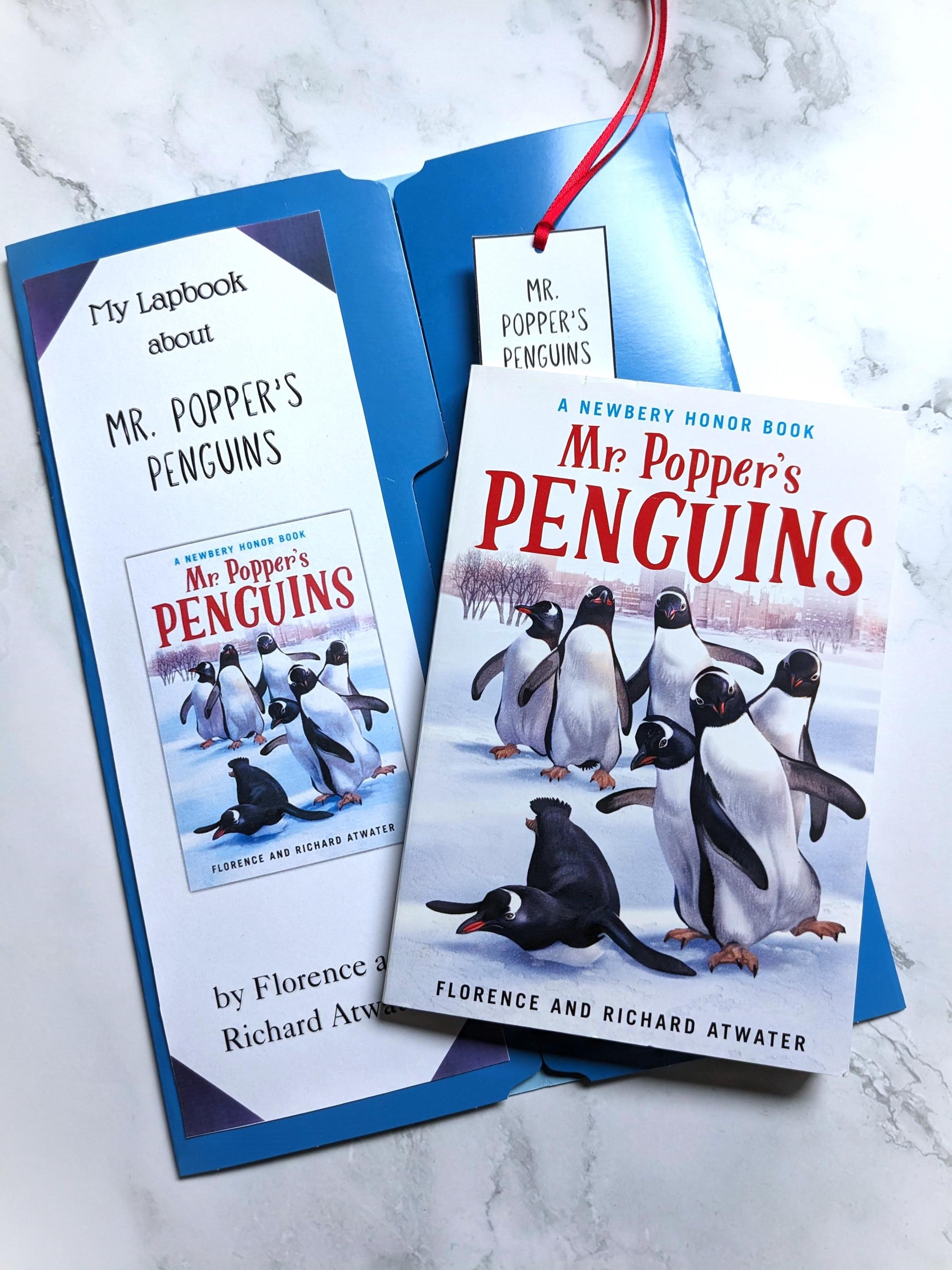 Mr. Popper's Penguins Novel-themed Lapbook Kit - Etsy