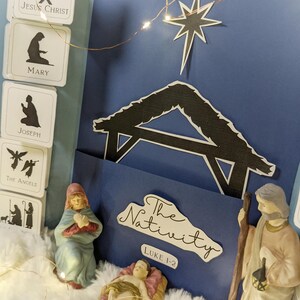 The Nativity Story - Lapbook Kit Christmas Jesus Birthday - Etsy