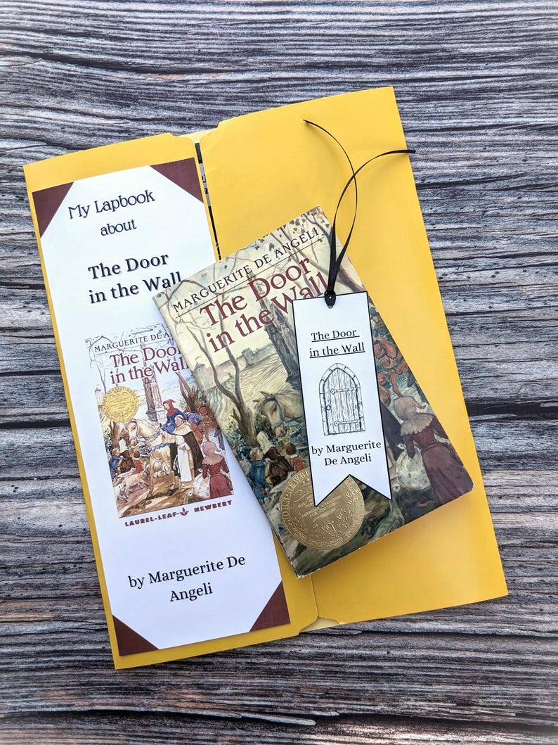 The Door in the Wall Novel-themed Lapbook Kit - Etsy