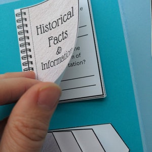 Novel-themed Lapbook Kit - Flipbook Elements for Lapbooks - Etsy