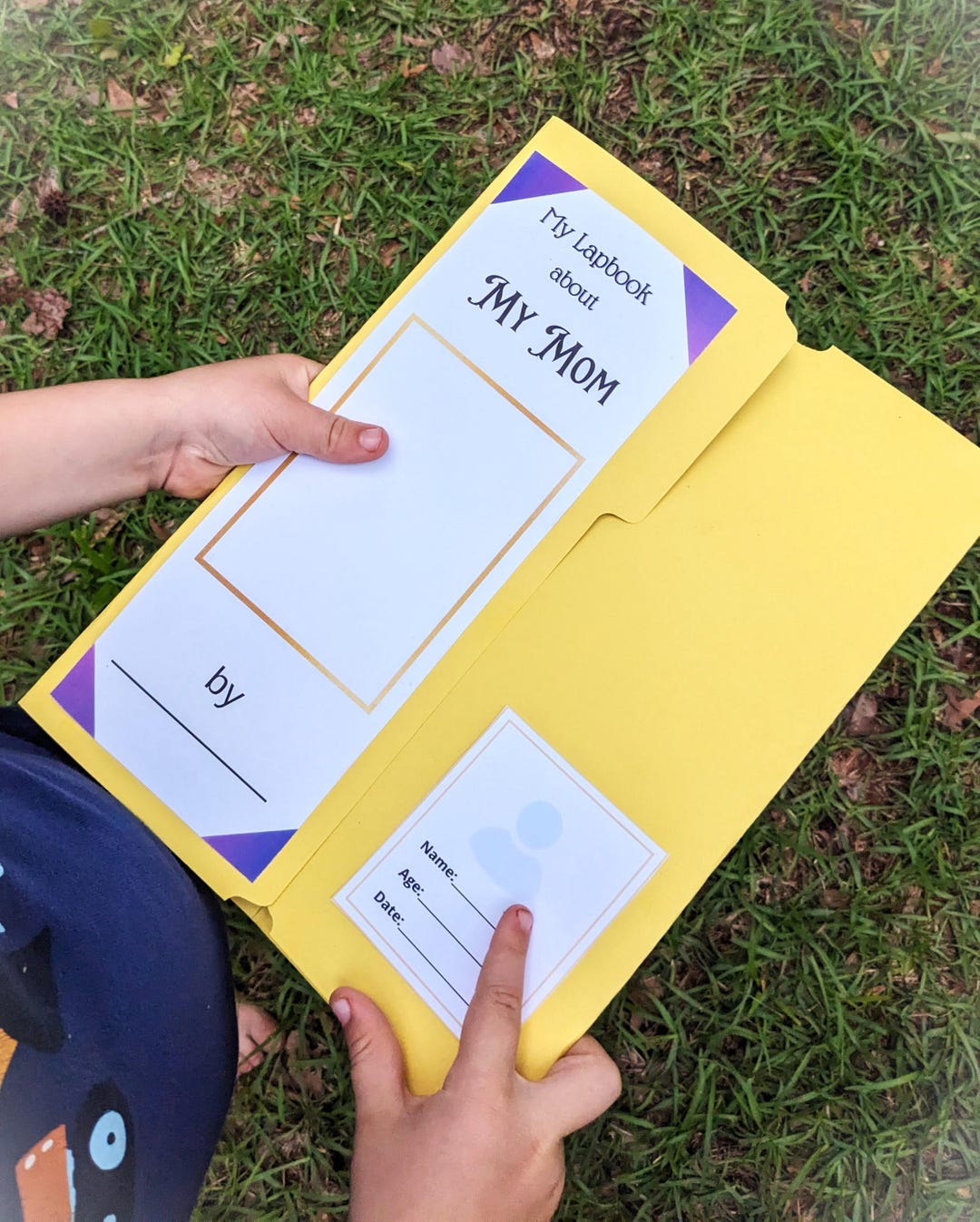 All About Mom - Lapbook Kit Mothers Day - Etsy