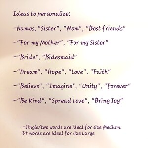 Personalized Embroidered Scrunchies | Inscribed Bracelet for Names ...