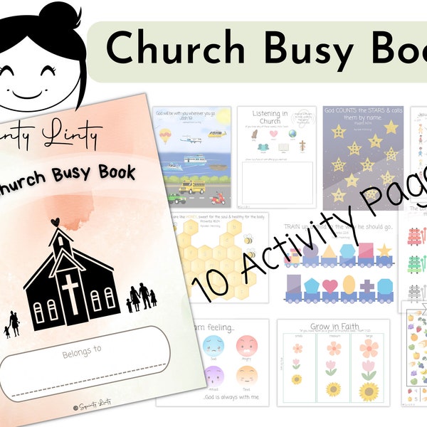 Church Quiet Book - Etsy