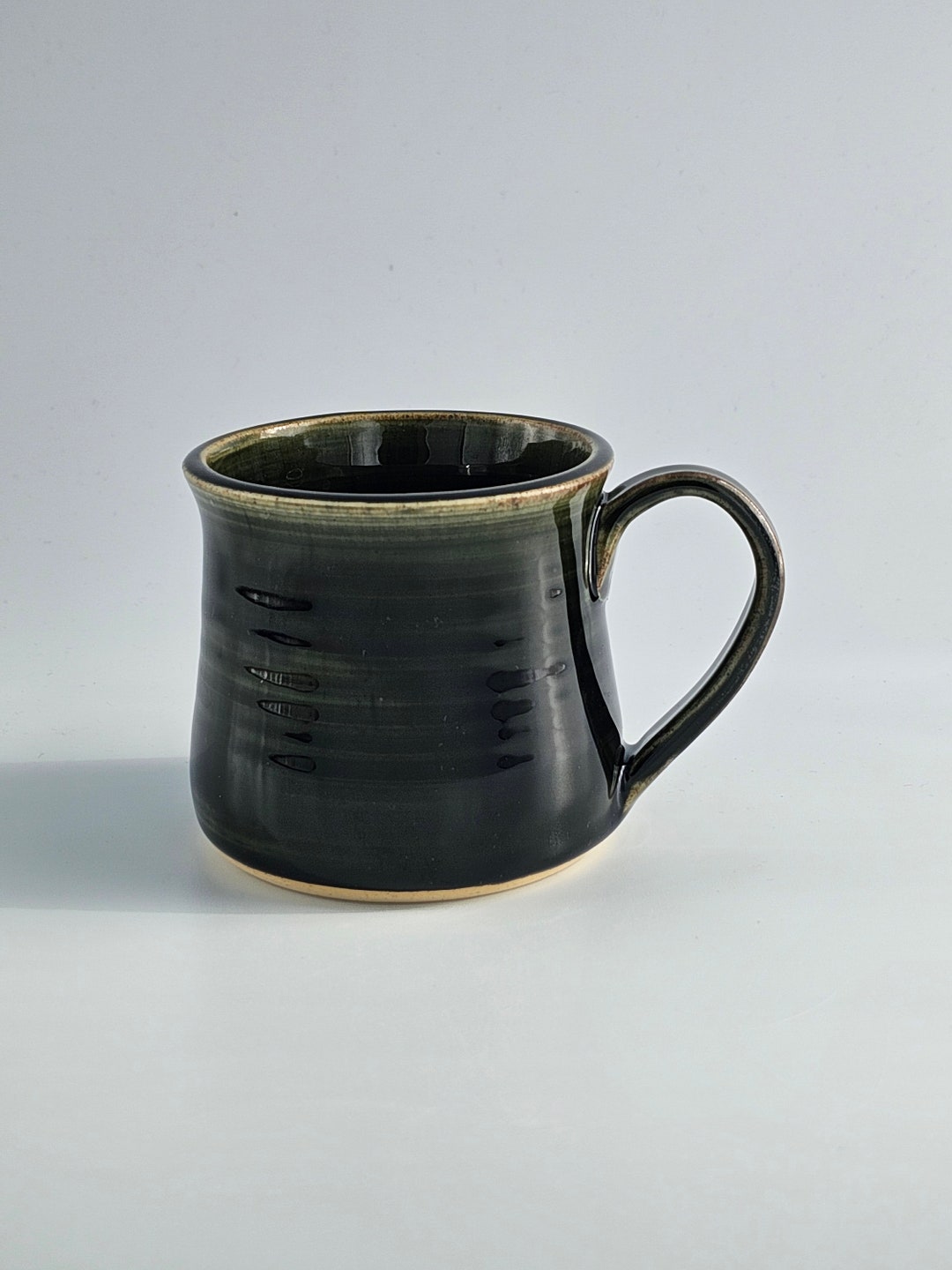 Deep Forest Green Mug - Etsy