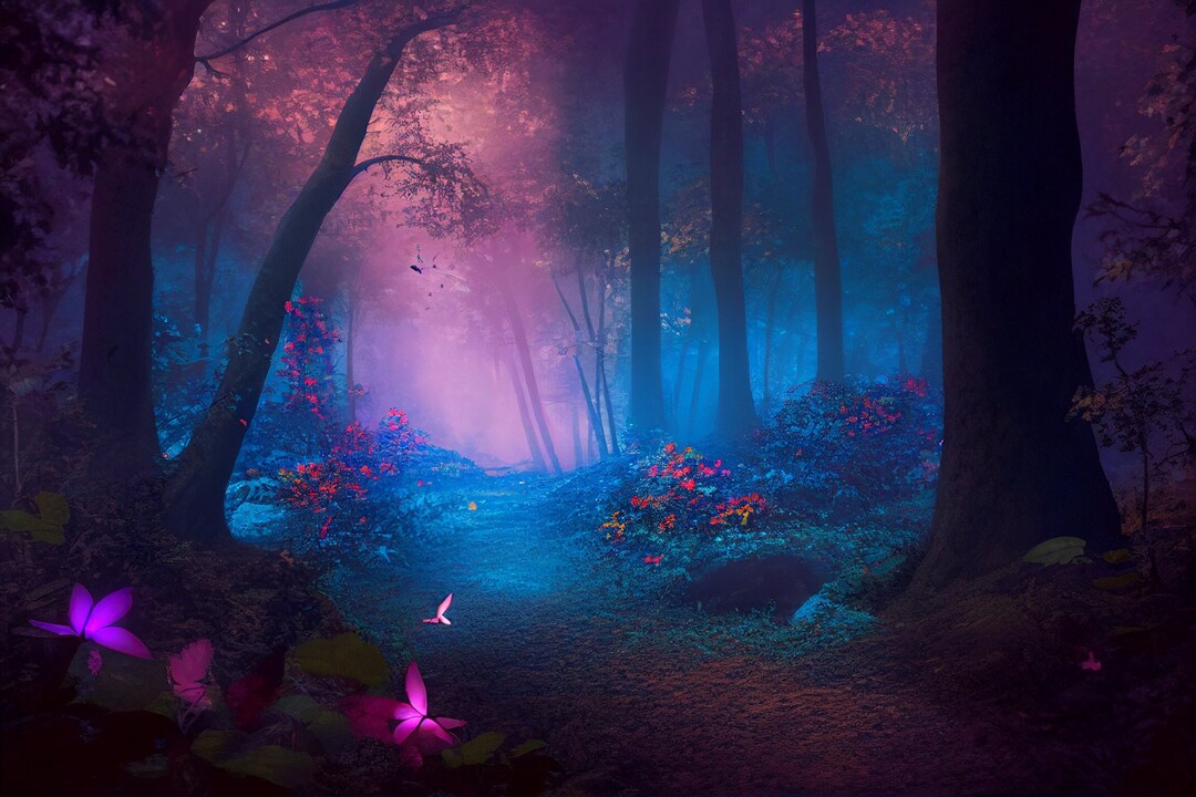 5 Enchanted Forest Stream Background Assets Perfect for Any V-tuber ...