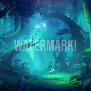 5 Enchanted Forest Stream Background Assets Perfect for Any V-tuber ...
