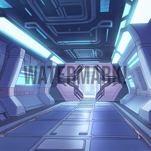 5 Space Station Stream Background Assets Perfect for Any V-tuber ...