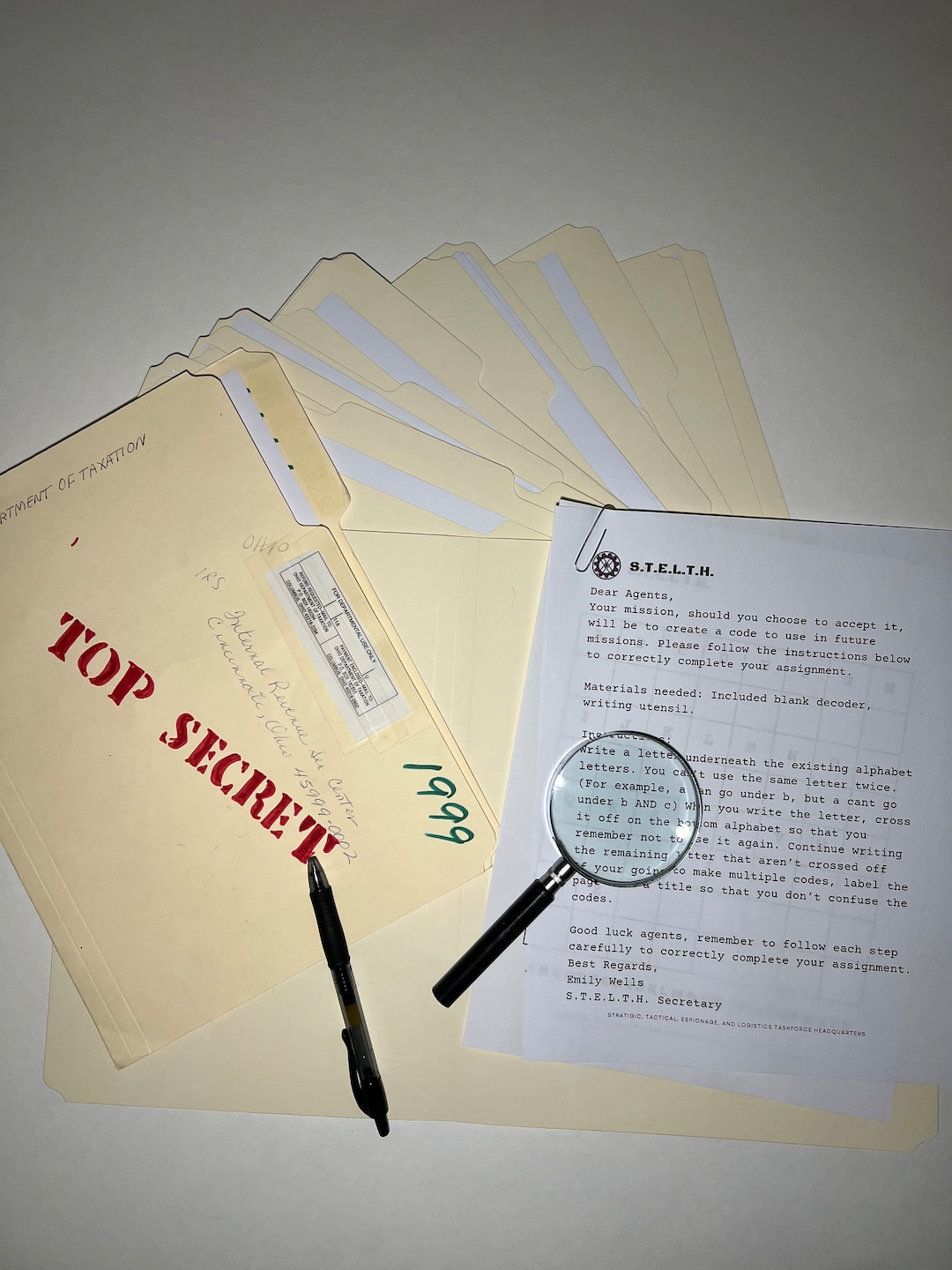 Secret Agent Missions for Kids - Etsy