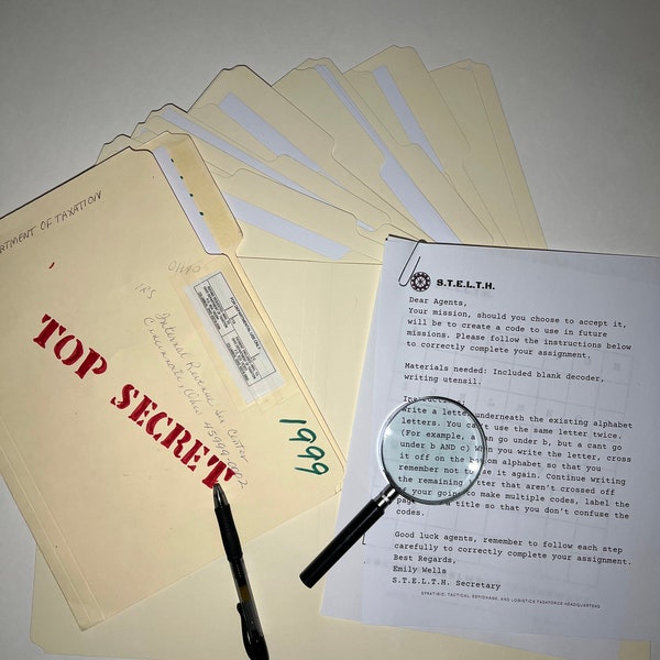 Secret Agent Party - Etsy