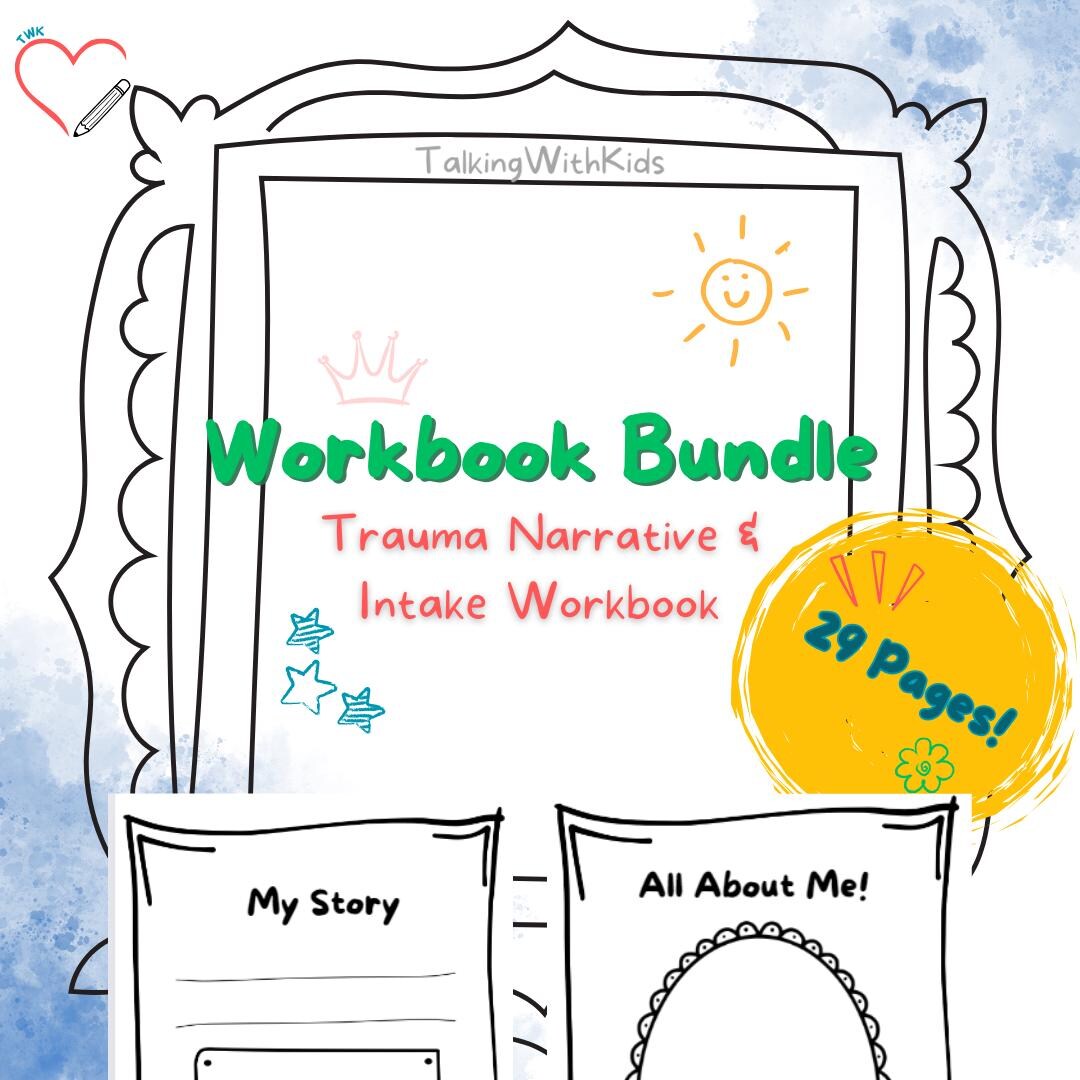 Trauma Narrative & Intake Workbook Bundle || TF-CBT || Genogram ...