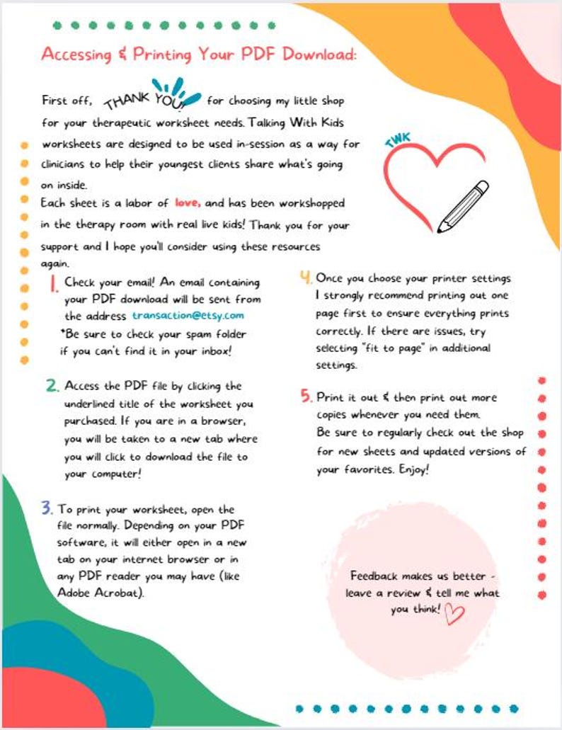 Identify Emotions Worksheet 4-pack | Mindfulness Worksheets - Etsy