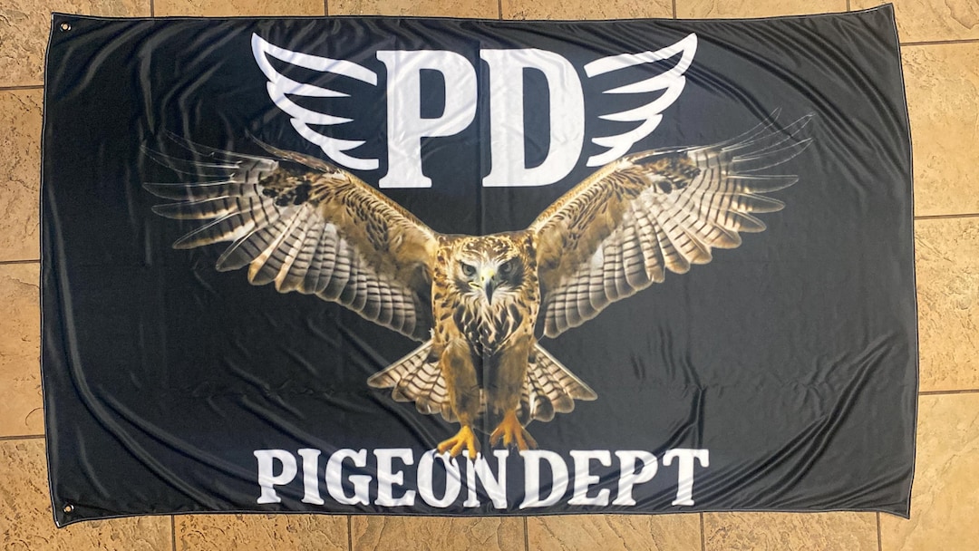 Pigeon DEPT Chase Flag - Etsy