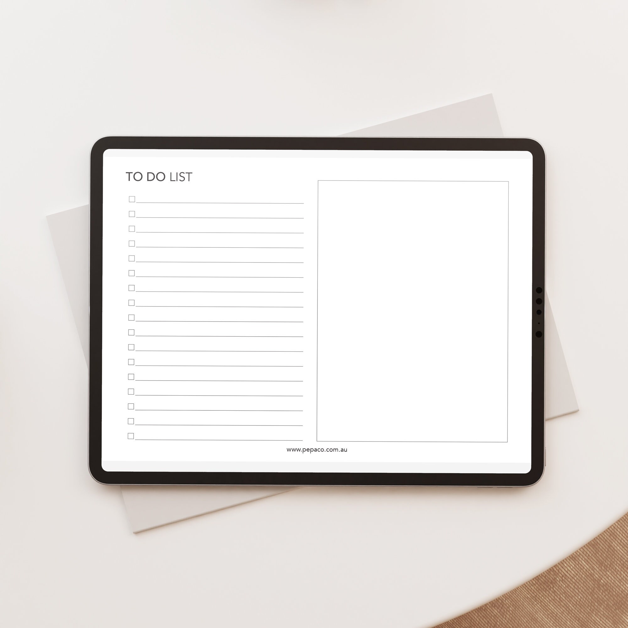 PRINTABLE A5, A4, Letter and Half to Do and Notes Planner Printable ...