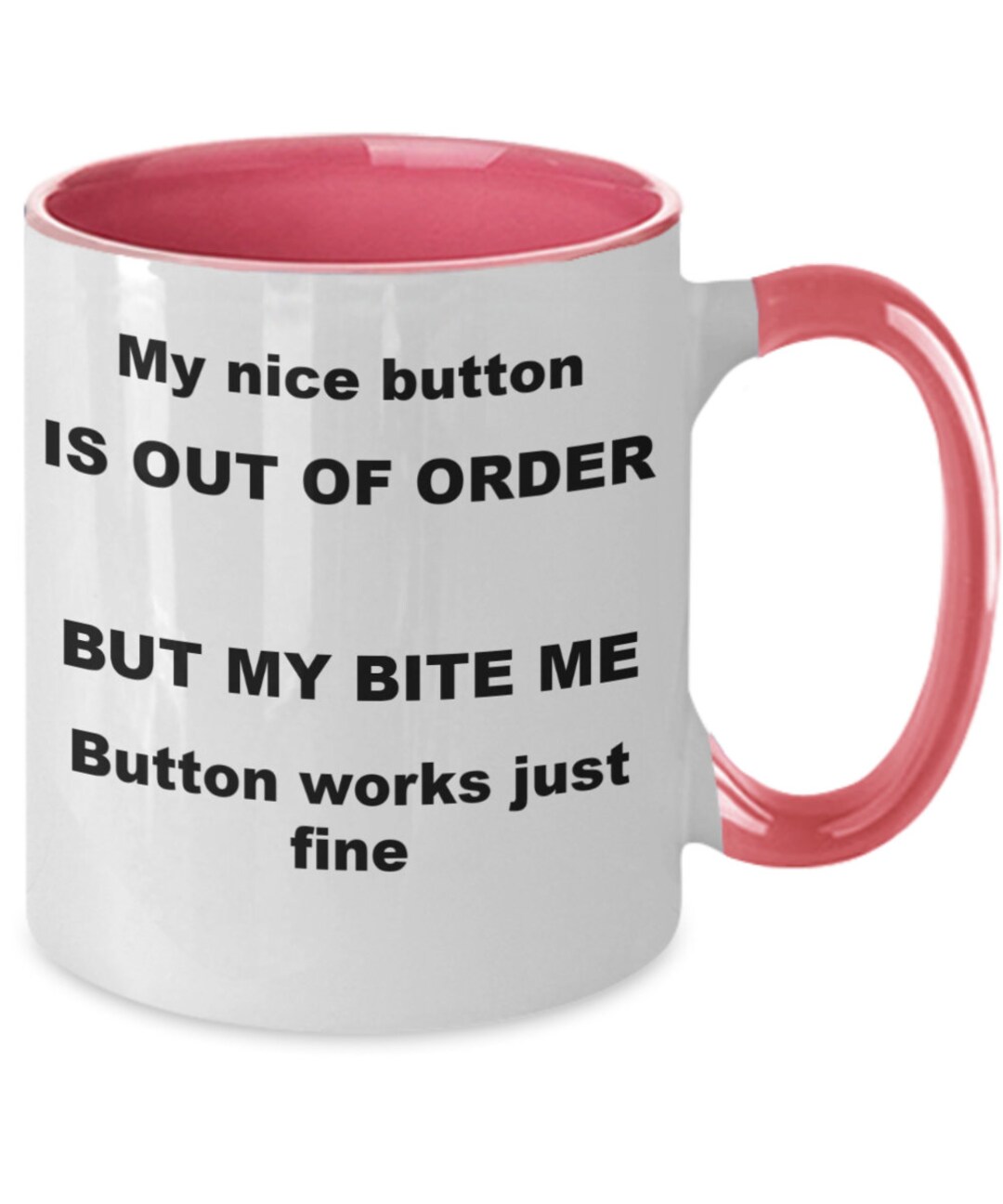 Out of Order Bite Me Funny Coffee Mug Tea Mug Gag Mug - Etsy
