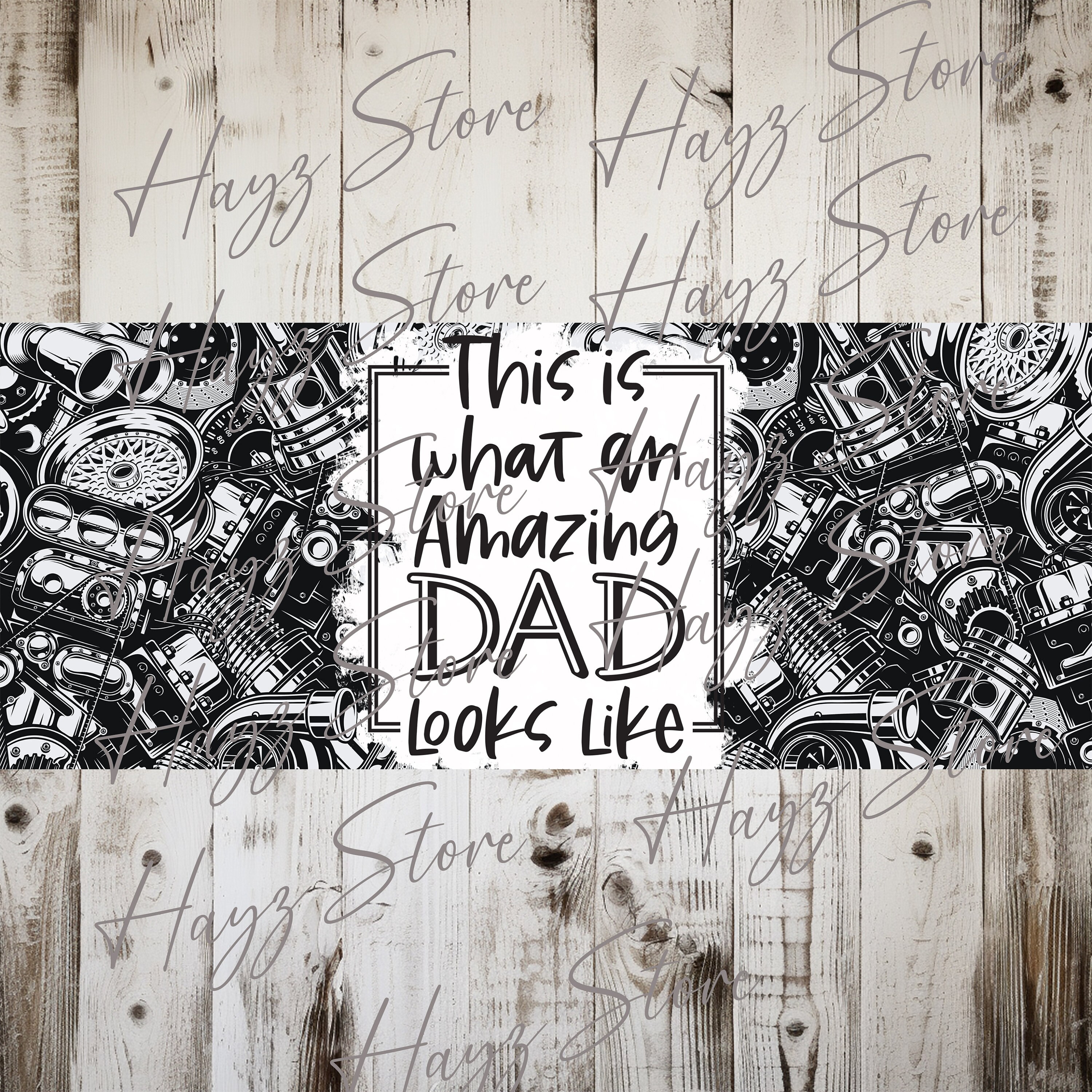 11oz Mug Wrap Fathers Day Dad Mechanic Digital Download Png - Etsy