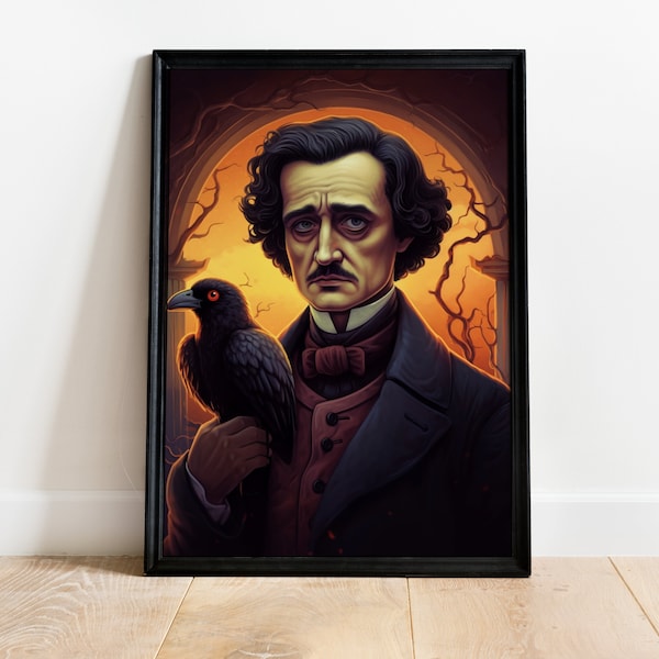 Edgar Allan Poe Poster - Etsy