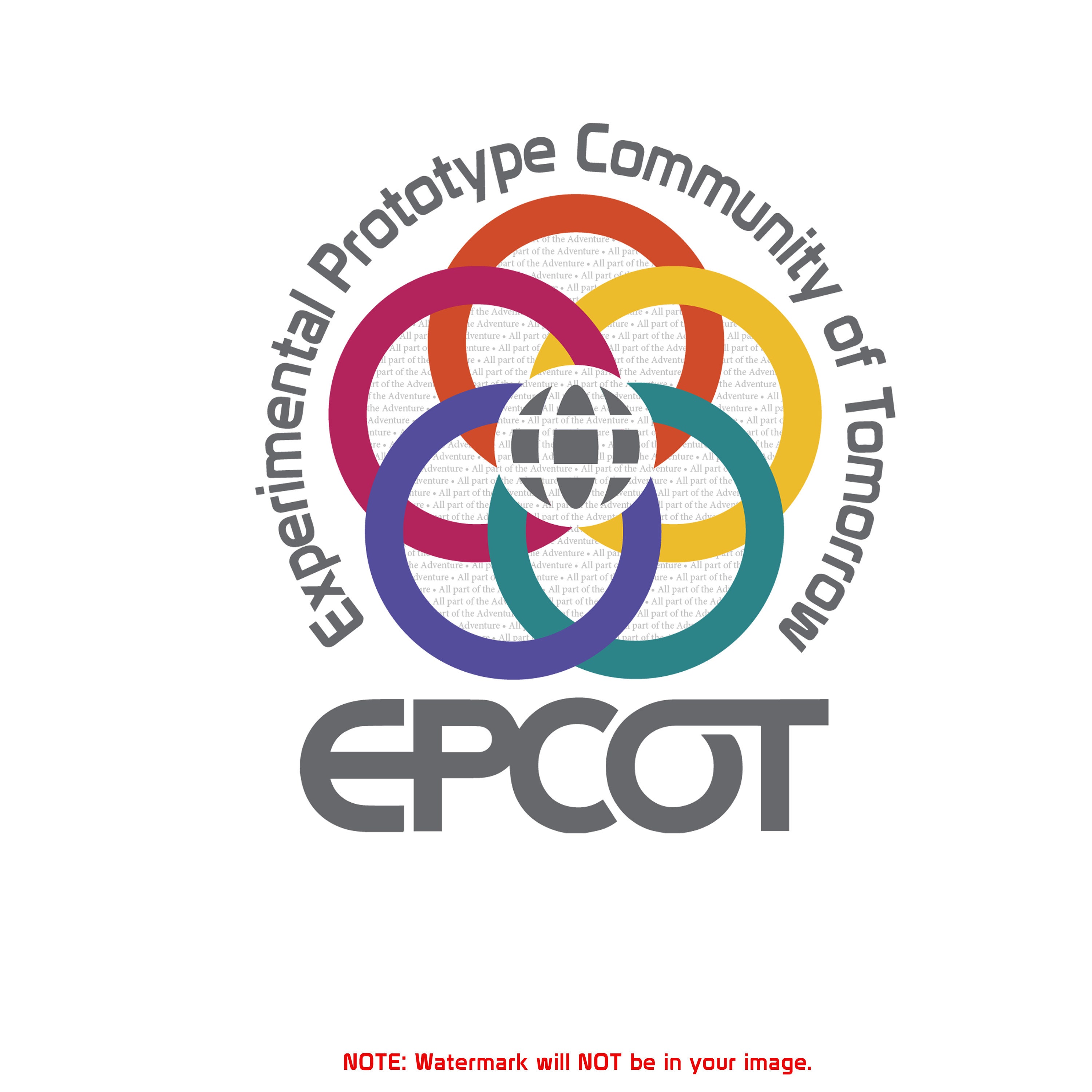 EPCOT Circles and Logo Experimental Prototype Community of Tomorrow SVG ...