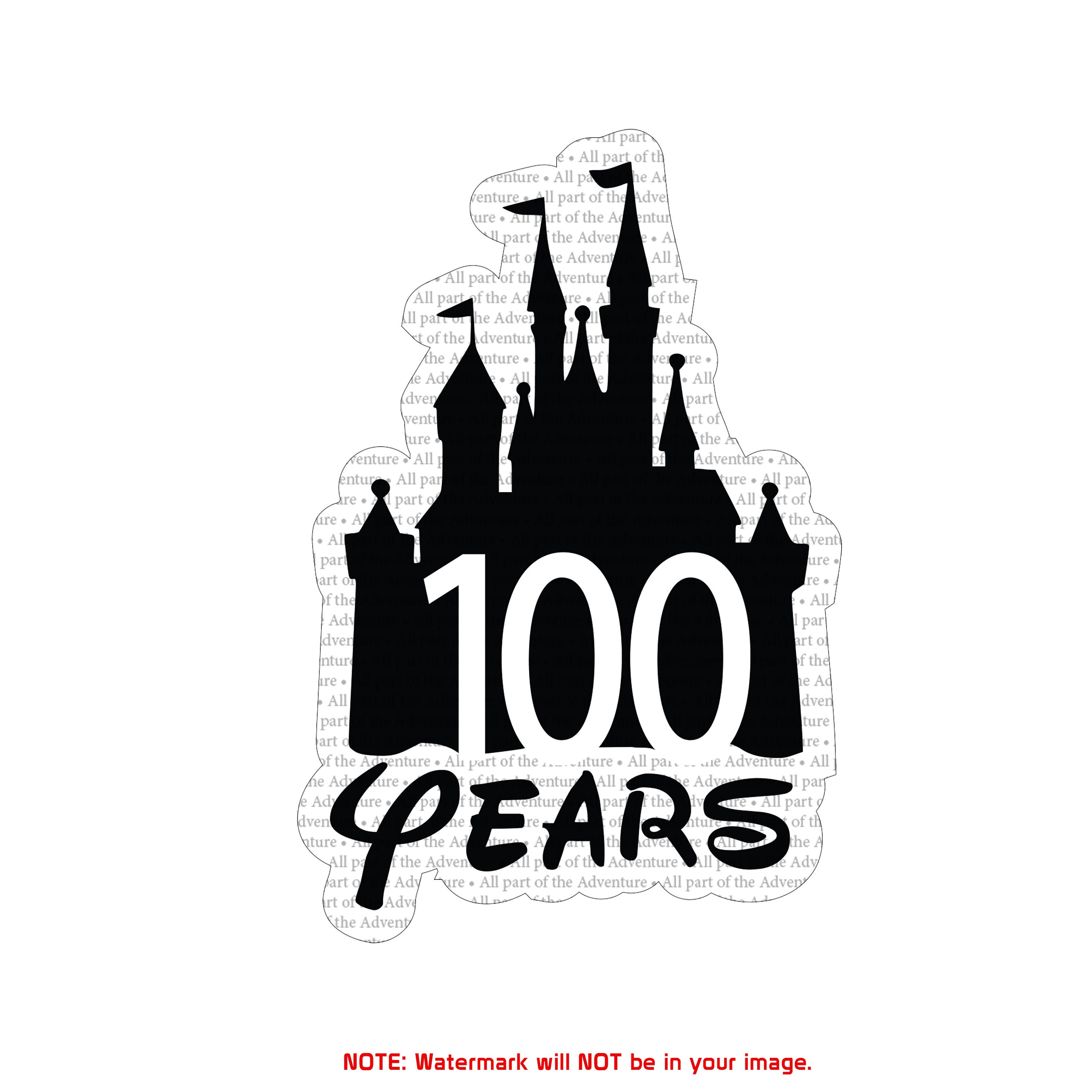 Celebrate 100 Years SVG and PNG Graphic. - Etsy